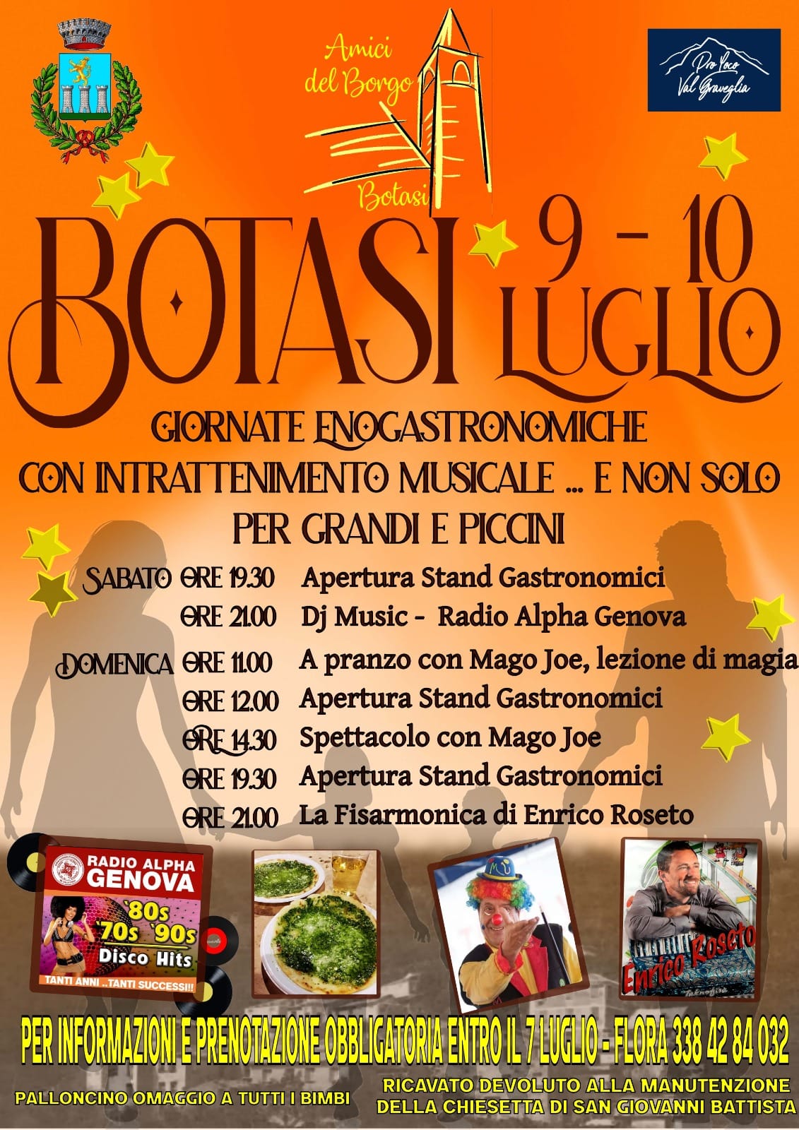 Botasi in festa nel weekend - Prima il Levante